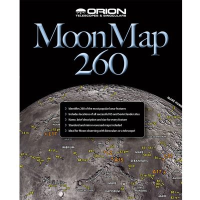 Mapa Lunar Orion | Telescopios Chile